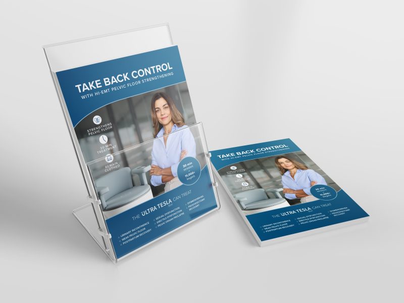 Ultra Tesla Seat A5 Double Sided Flyer (100 units) - Sculpt Pro Essentials